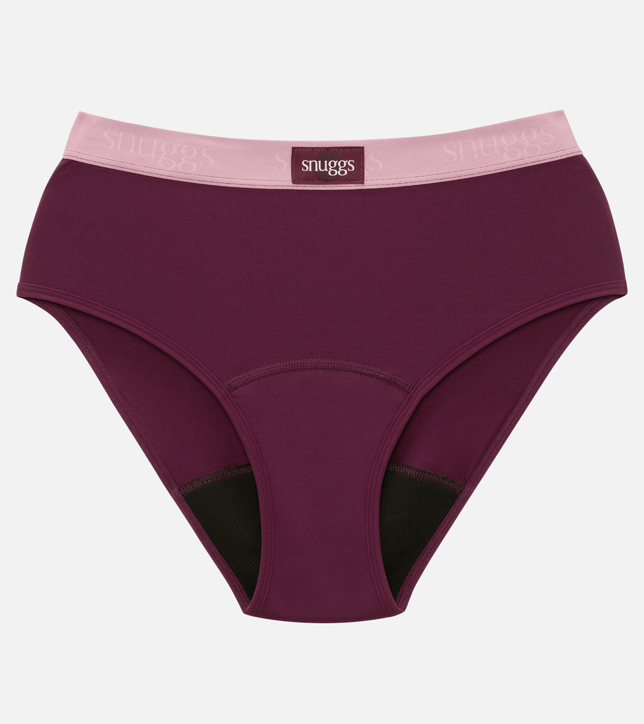 Menstruační kalhotky Hugger s extra silnou absorpcí – hnědá | snuggs