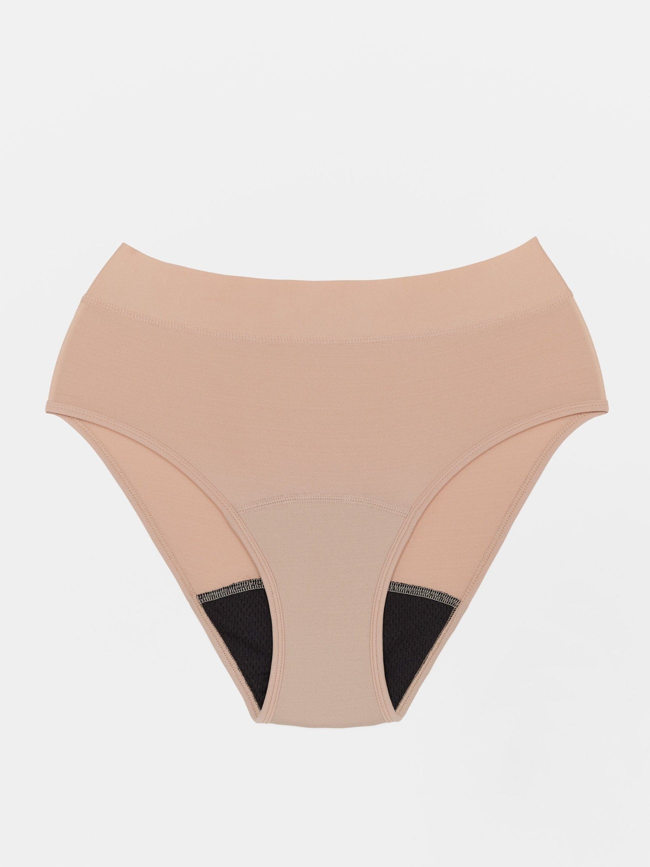 Menstruační kalhotky Hugger s extra silnou absorpcí – béžová | snuggs