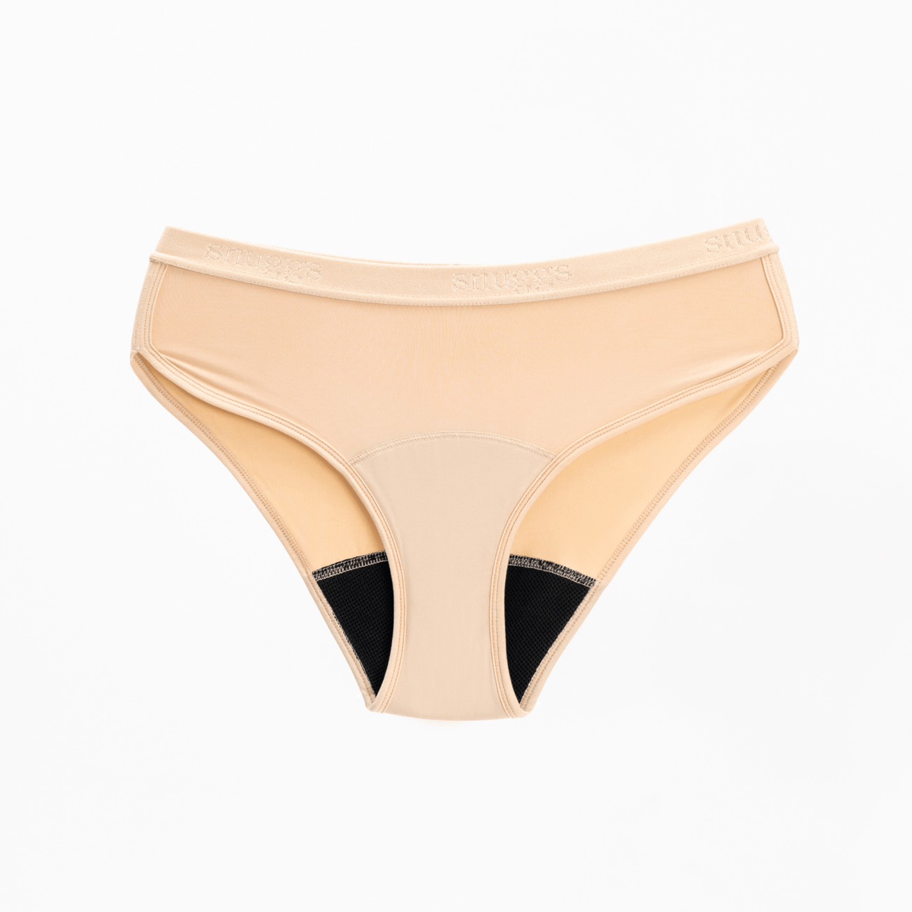 Menstruační kalhotky Active Classic se silnou absorpcí – béžová | snuggs